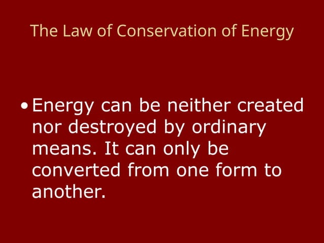All about Energy and its Forms for Grade 6 | PPT