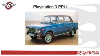 PPU Optimisation Lesson | PPT