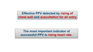 positive pressure ventilation in NRP | PPTX