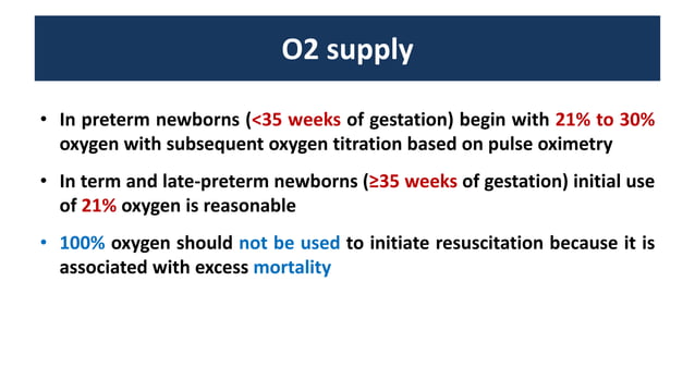 positive pressure ventilation in NRP | PPTX | First Aid | Injuries