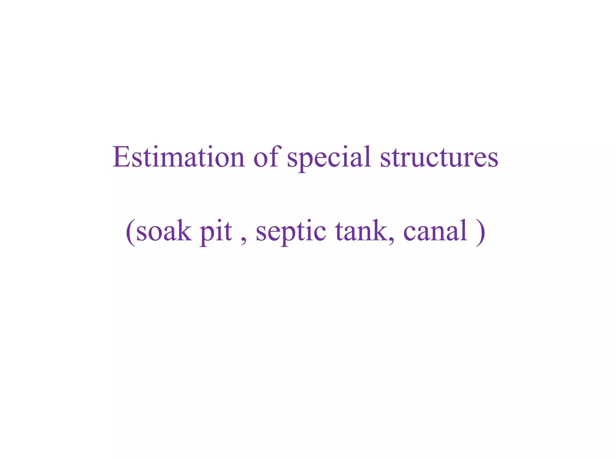 estimation of structure | PPTX