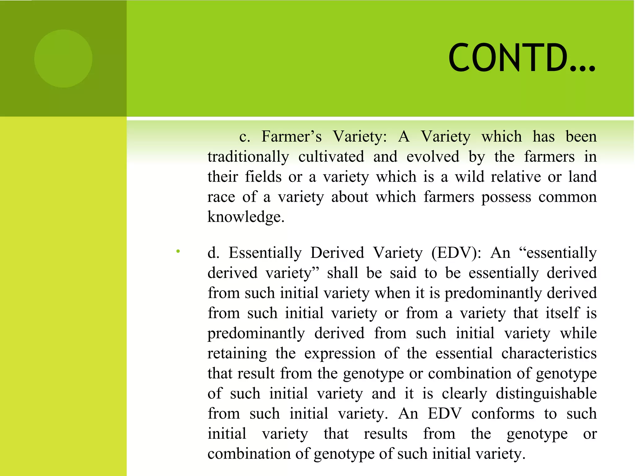 Ppvfr act 2001 | PPT