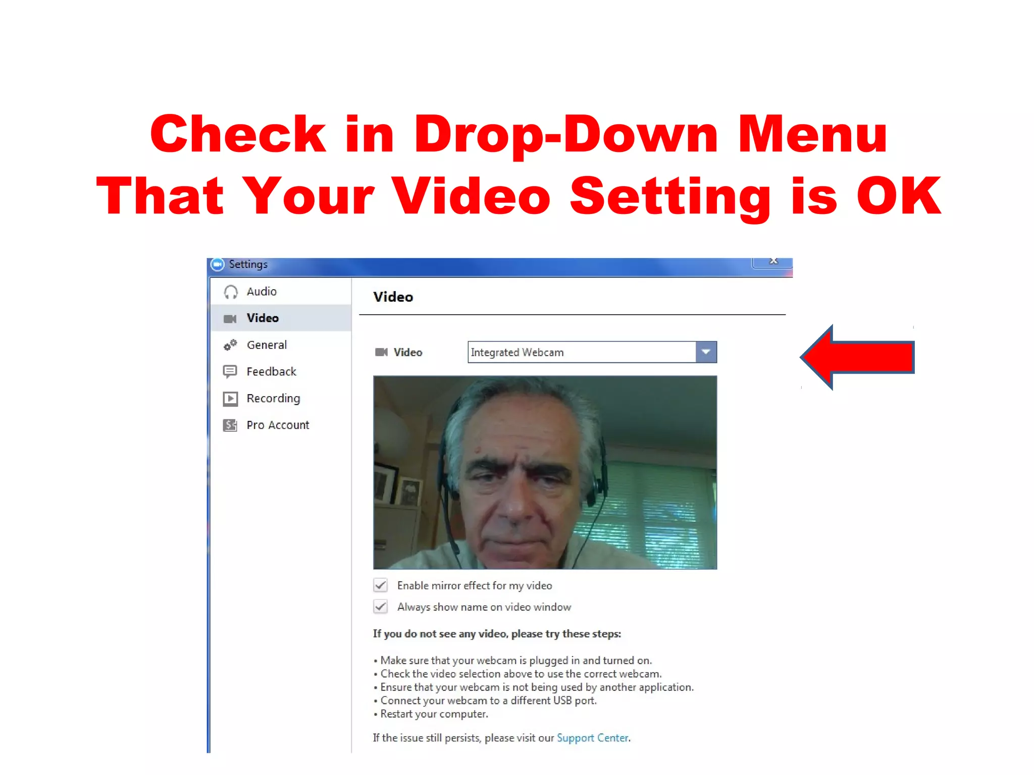 Pp Zoom self help tutorial video settings Rebecca Attree | PPT
