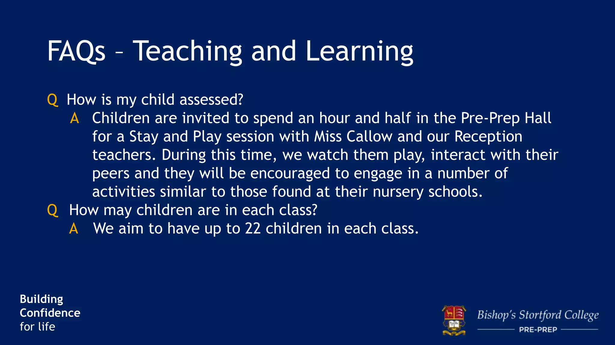 Pre-Prep Virtual Open Morning 25.4.20