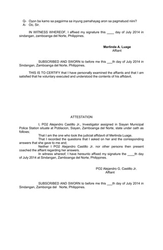 Pp vs jessa fabillar | DOC