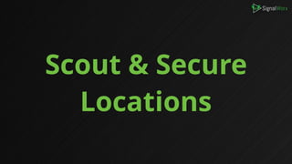 Scouting and Securing Locations | PPT