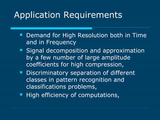 wavelet packets | PPT
