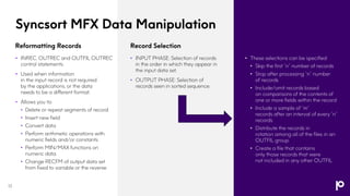 Continued Innovation in IBM z/System Sort Optimization with Syncsort MFX | PPTX