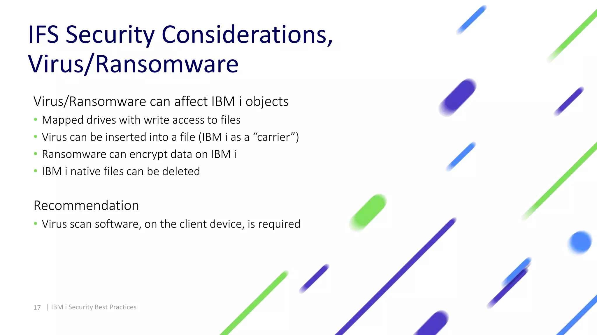 IBM i Security Best Practices | PPT