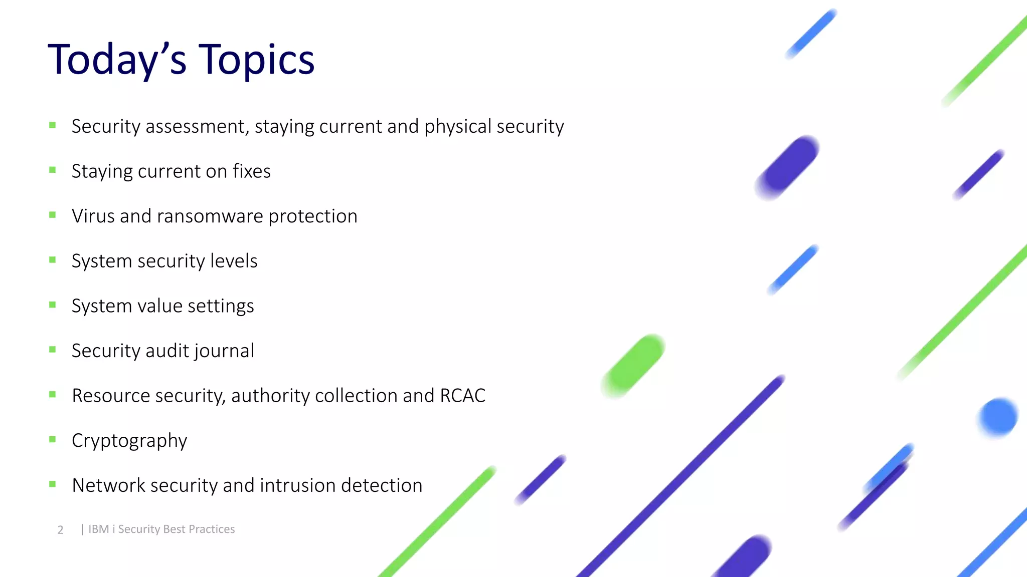 IBM i Security Best Practices | PPT