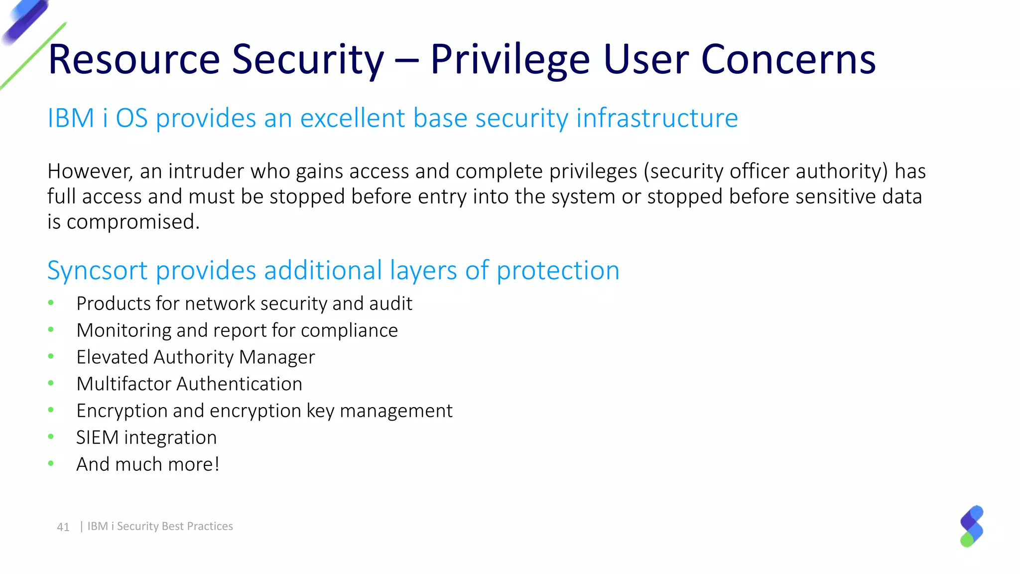 IBM i Security Best Practices | PPT