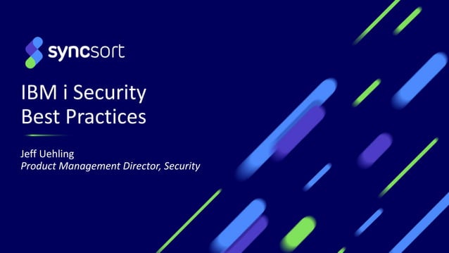 IBM i Security Best Practices | PPT