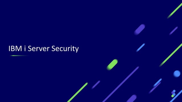 IBM i Security Best Practices | PPT