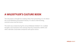 Wildstyle Network - Culture Book | PDF