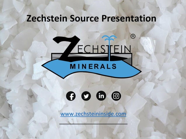 Zechstein Minerals Source Presentation 2017 | PPT