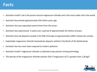 Zechstein Minerals Source Presentation 2017 | PDF