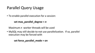 POLARDB for MySQL - Parallel Query | PDF | Databases | Computer Software and Applications