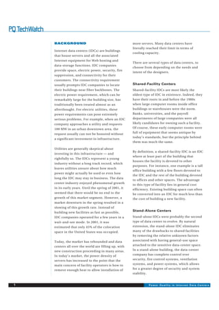 Power Quality in Internet Data Centers | PDF