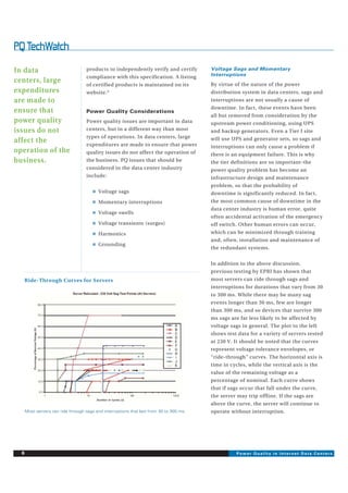 Power Quality in Internet Data Centers | PDF