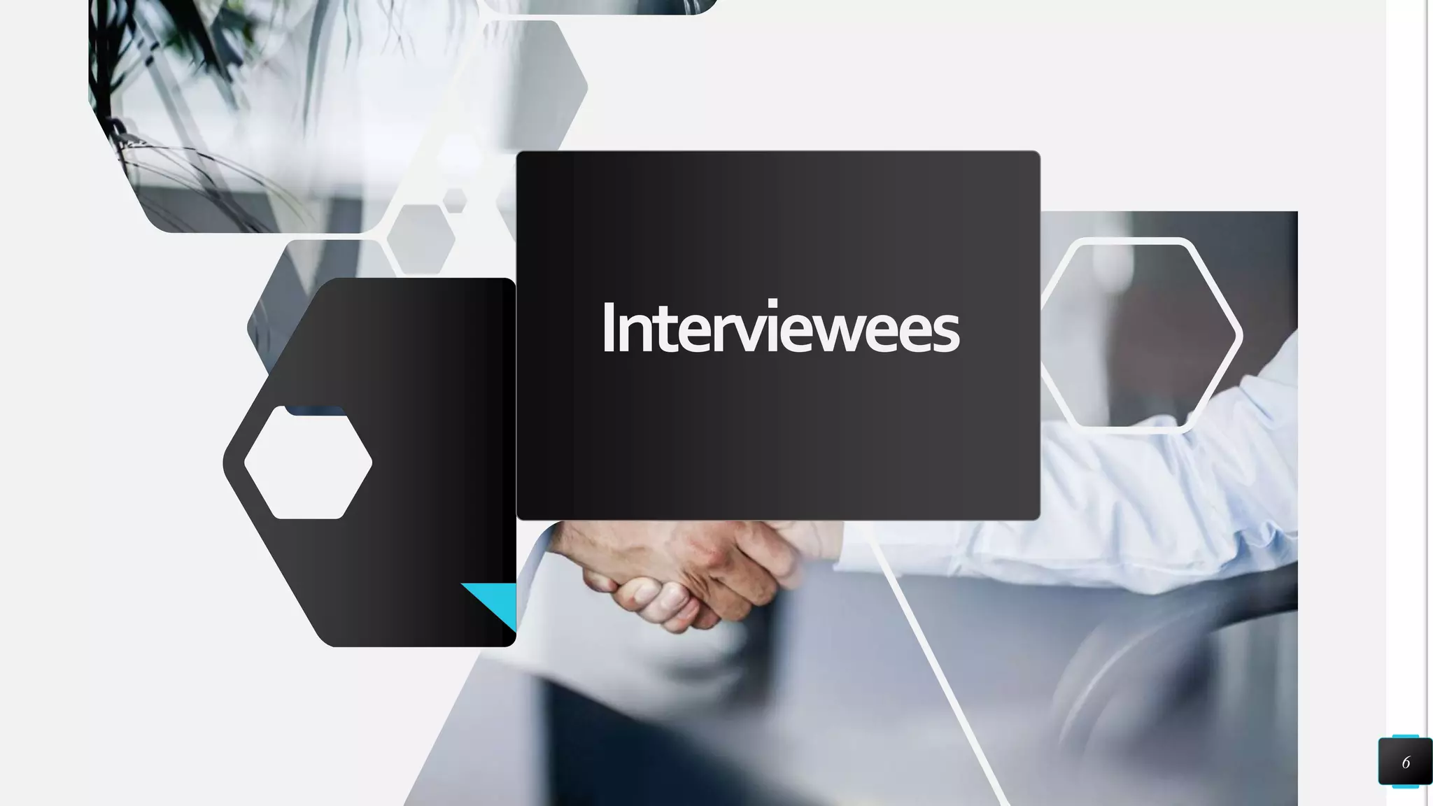 A user research interview conduction | PPT