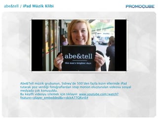 PromoQube ile Dijital Dunyadan Gelismeler | PPT