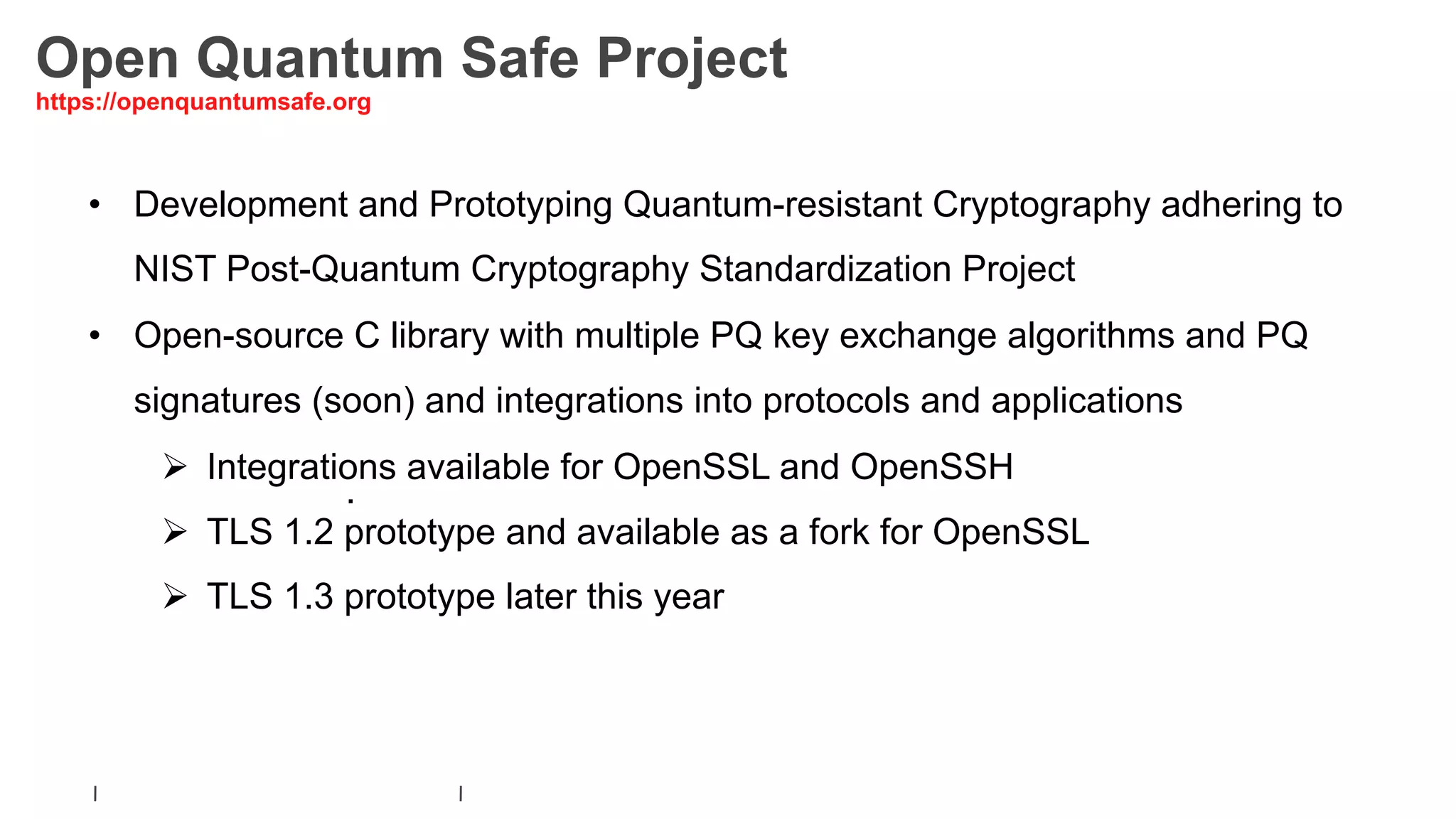 Post Quantum Cryptography: Technical Overview | PDF