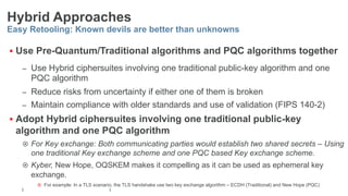 Post Quantum Cryptography: Technical Overview | PDF