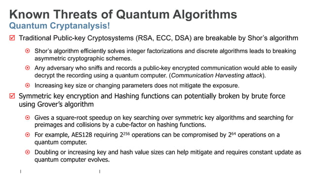Post Quantum Cryptography: Technical Overview | PDF | Computing | Technology & Computing