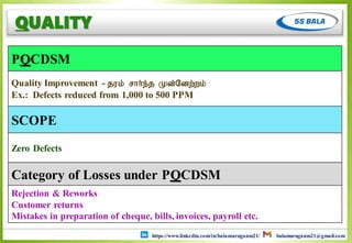 PQCDSM in Tamil | PDF