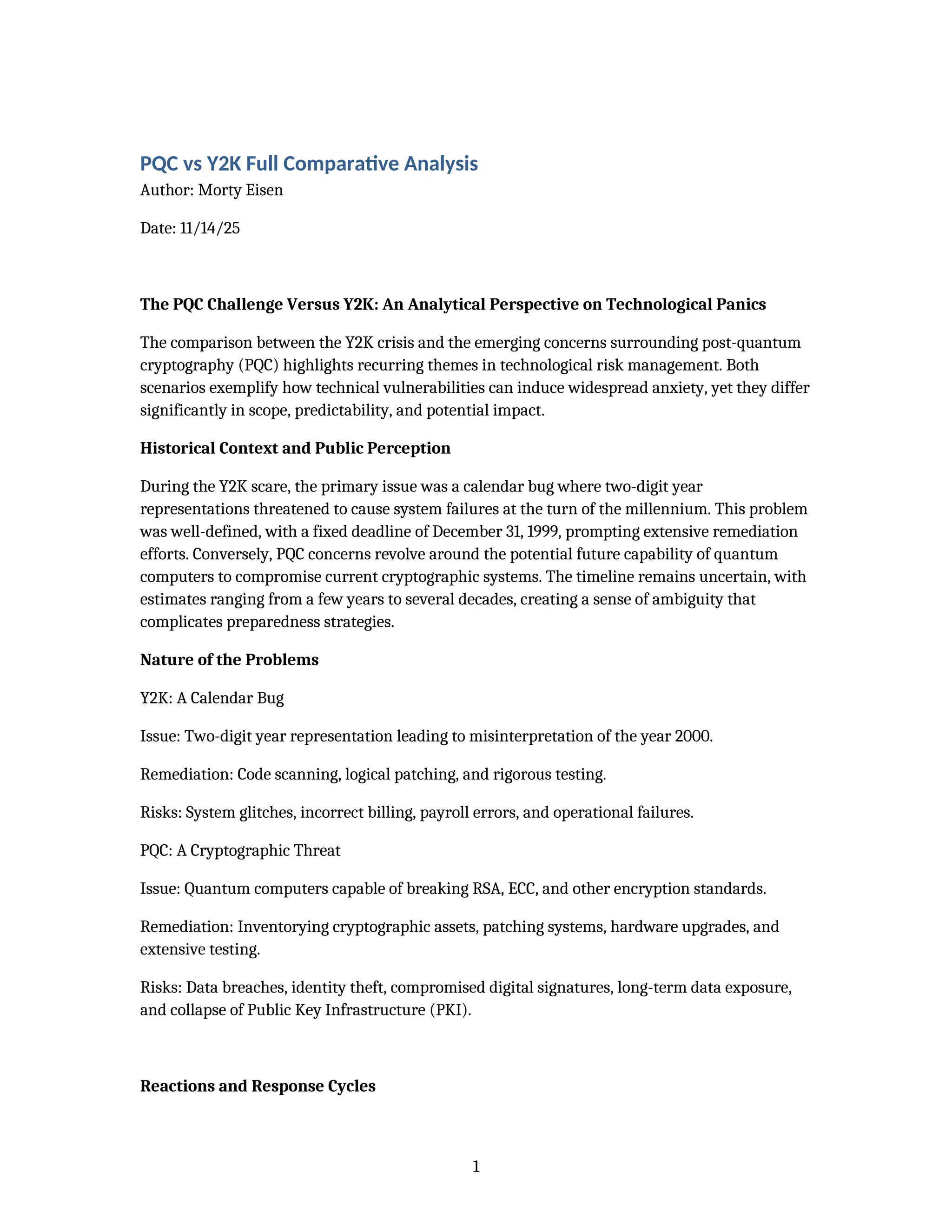 PQC vs Y2K Full Comparative Analysis 111425.docx