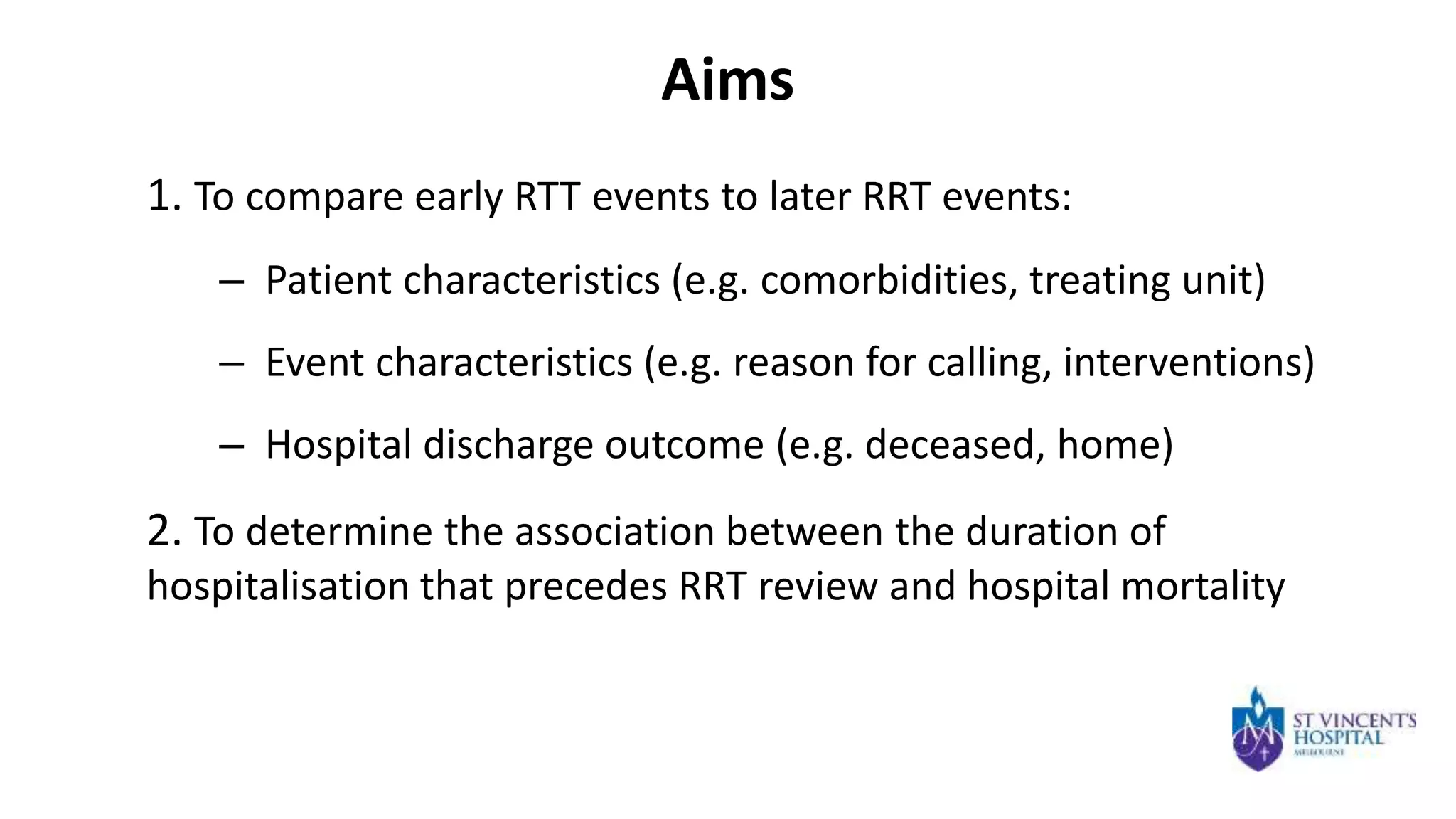 ANZICS S&Q 2014 - Abstract Presentation: Smith on duration of ...