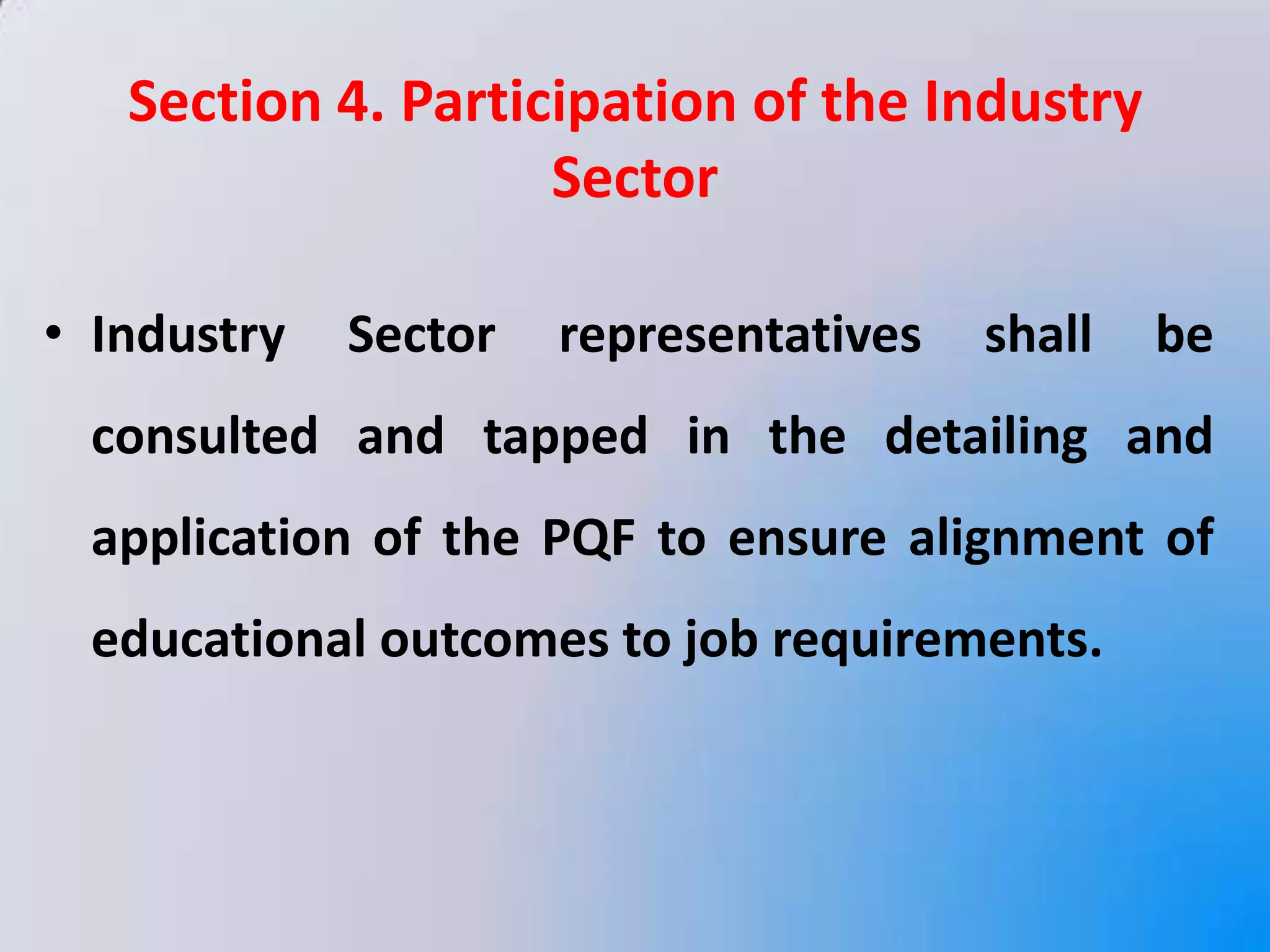 TESDA - Philippine Qualifications Framework (PQF) | PPTX