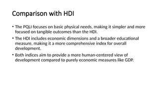 Physical Quality Life Index (PQLI): Measures, Calculation, Categories ...