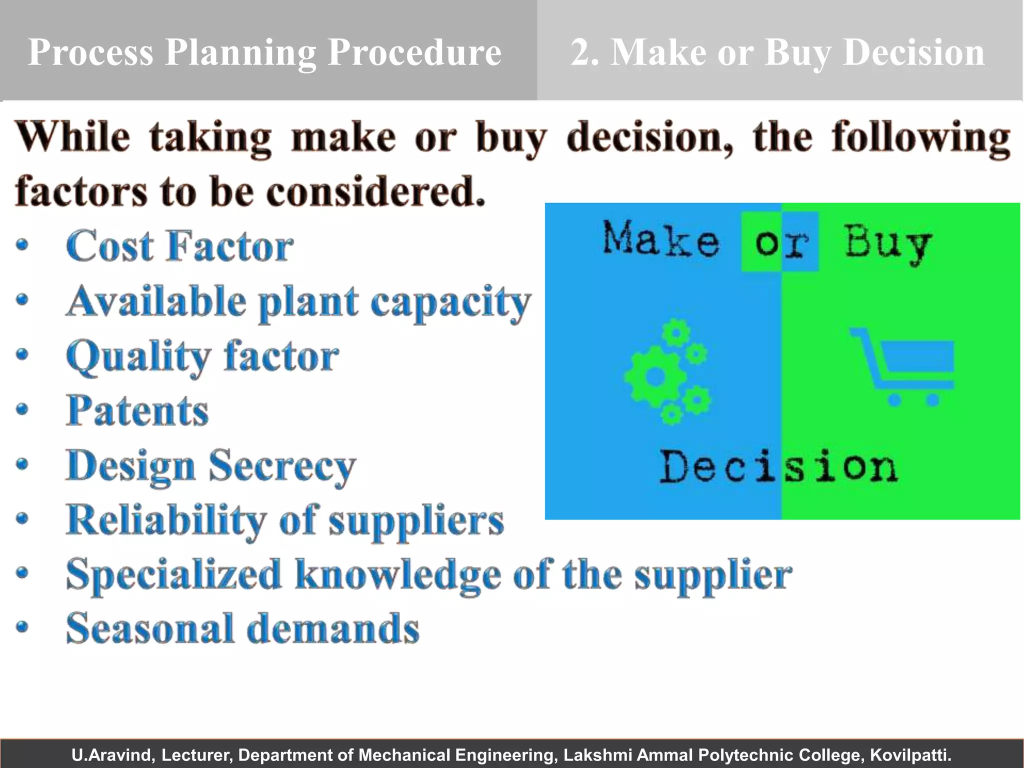 Production and Quality Management(PQM) - Unit 1 PPT - Chapter 2 : Topic ...
