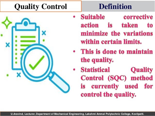 Production and Quality Management(PQM) - Unit 2 PPT - Basic Concepts of ...