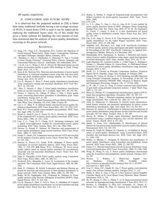 A review on power quality disturbance classification using deep ...