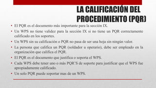 Pqr (procedure qualification record) | PPTX