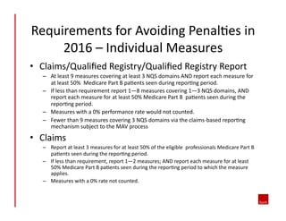 Physician Quality Reporting System (PQRS) | PPT