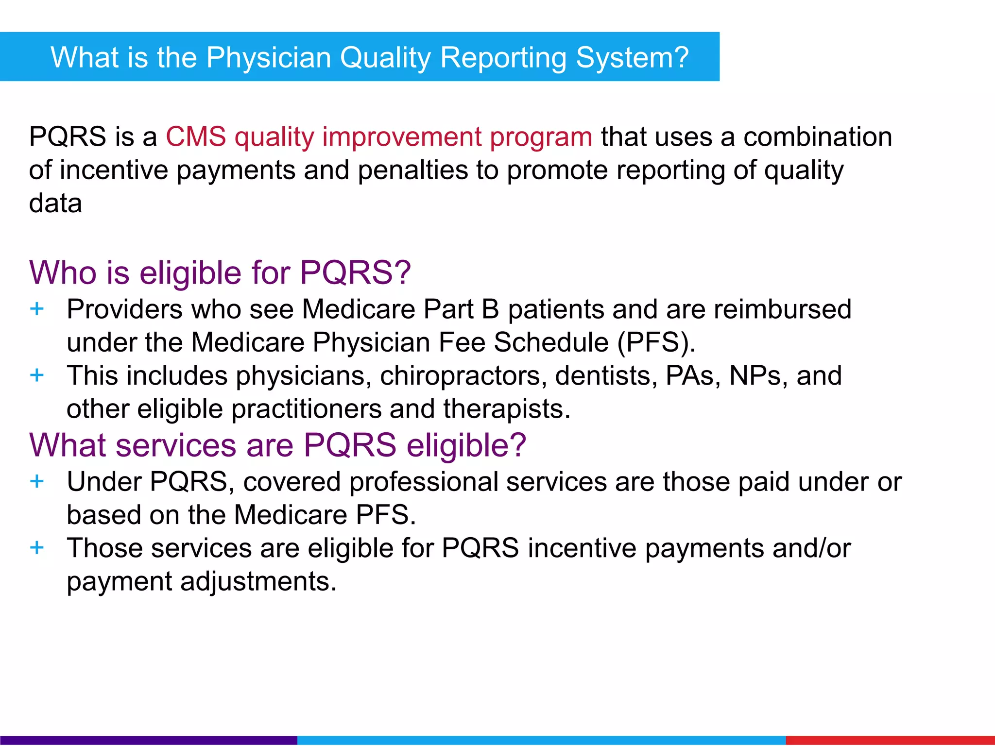 Using Practice Fusion for PQRS EHR Reporting in 2014 | PPTX