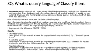Islamic University Previous Year Question Solution 2018 (ADBMS) | PPT