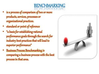Business Process Benchmarking | PPTX