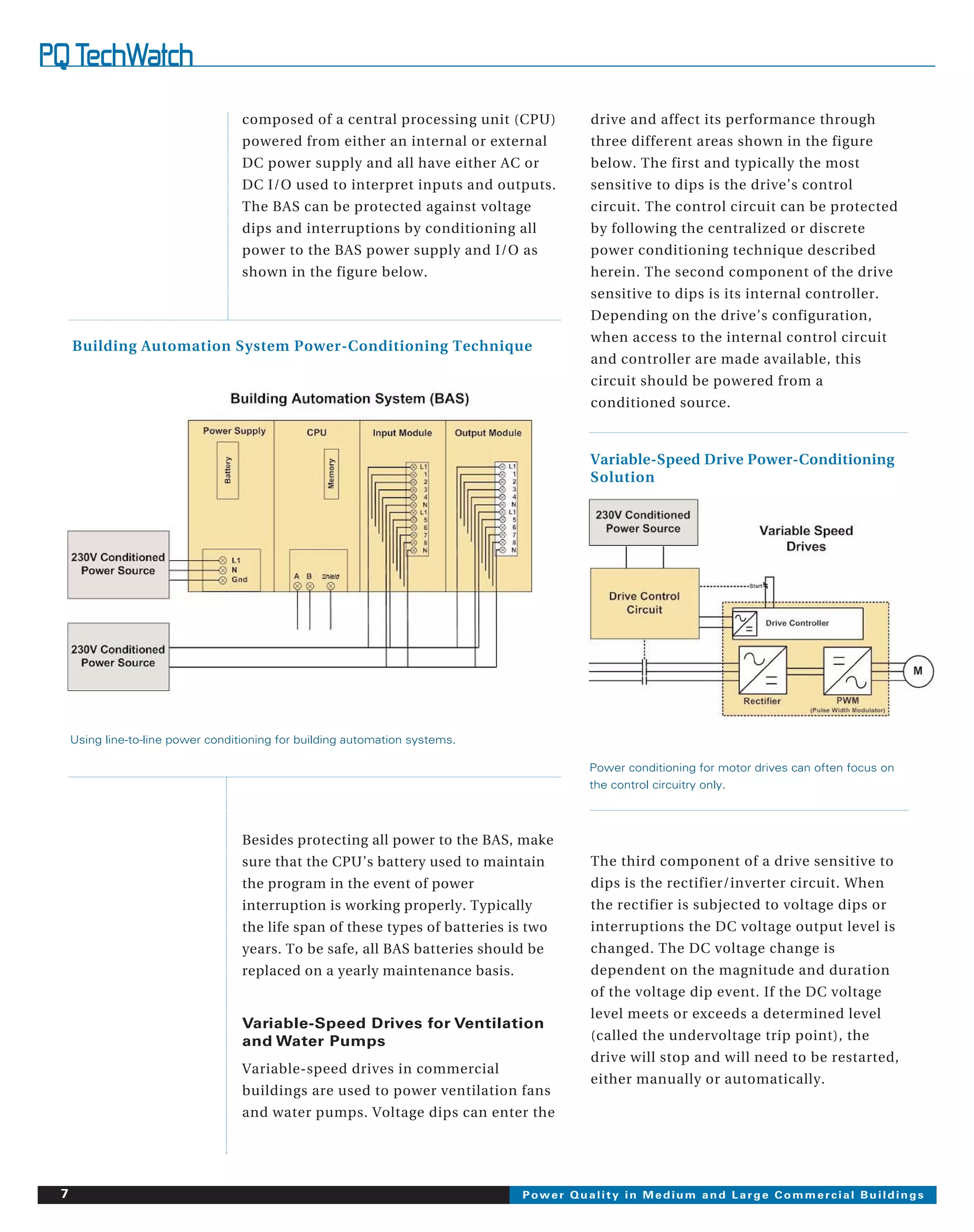 Power quality in medium & large commercial buildings | PDF