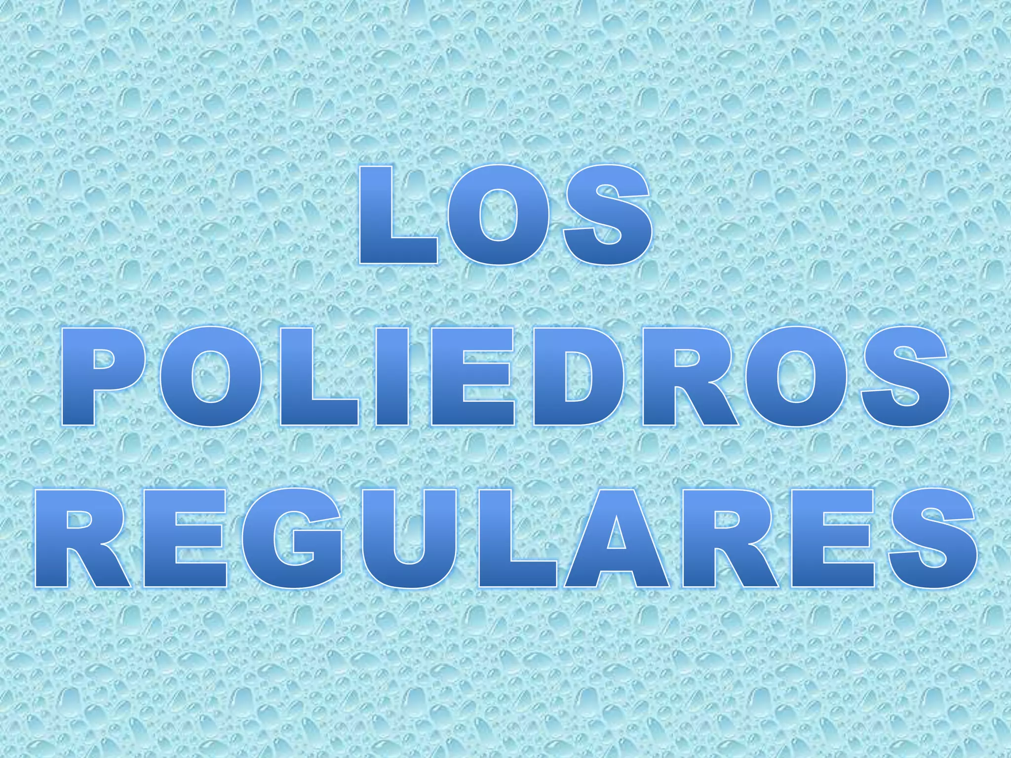 Poliedros Regulares | PPT