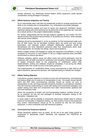 Pr 1159 - commissioning and start-up procedure | DOC