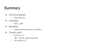 PR-129: Horovod: fast and easy distributed deep learning in TensorFlow | PPTX