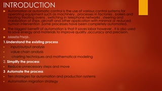 Automation | PPT | Free Download
