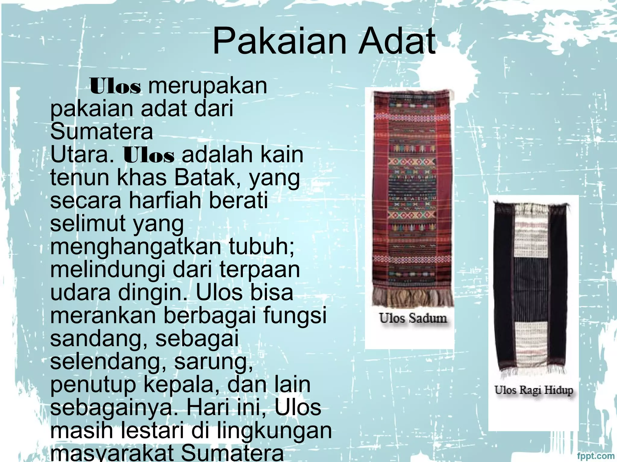 Provinsi Sumatera Utara dan Maluku | PPT