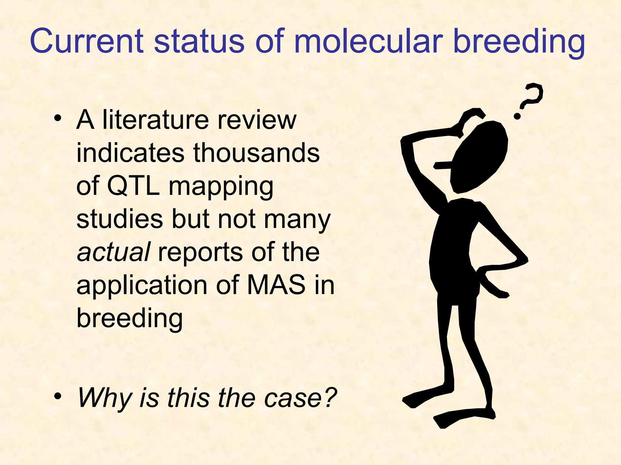 marker assisted selection | PPT