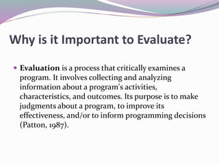 Objectives of Project evaluation | PPTX