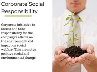 PR Campaign: Corporate Social Responsibility | PPT